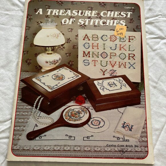 Office | A Treasure Chest Of Stitches Vintage Cross Stitch Pattern ...